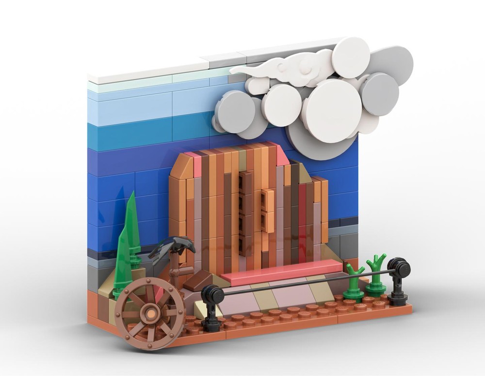 LEGO MOC AZ Mesa Monsoon by Thomus_Bean | Rebrickable - Build with LEGO