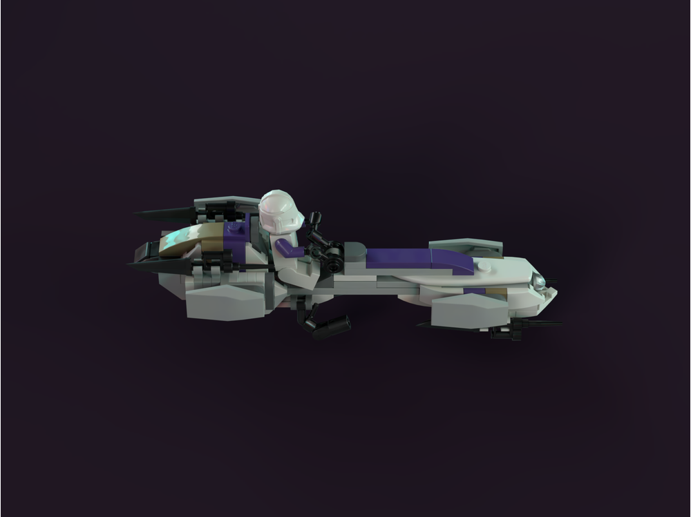 Lego Moc Star Wars Barc Speeder By Grababeerandbuildlego