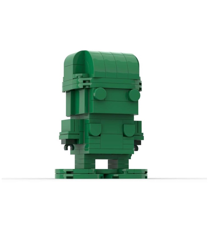 LEGO MOC Green Army Man (Toy Story) by delight_moc | Rebrickable ...