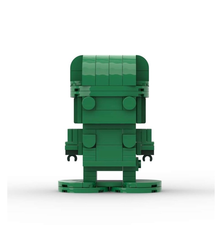 LEGO MOC Green Army Man (Toy Story) by delight_moc | Rebrickable ...