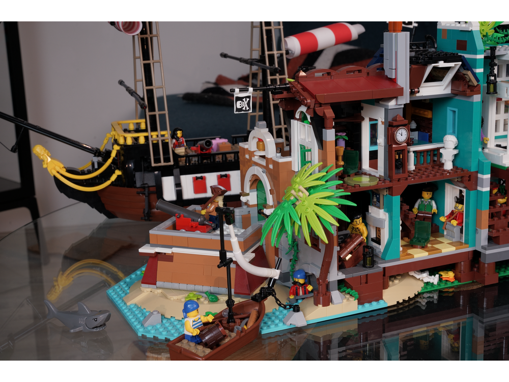 Lego Moc The Pirate Port Of Nassau By Boltbuilds Rebrickable Build
