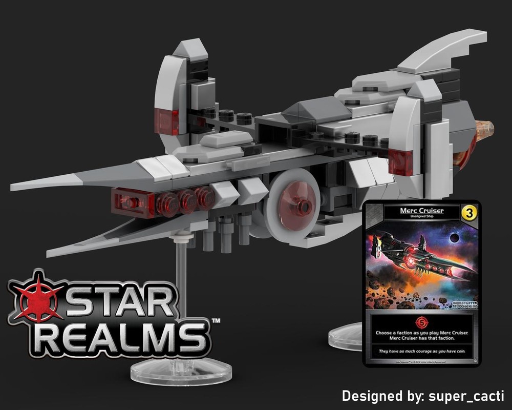 LEGO MOC Star Realms Micro sets, Unaligned - Merc Cruiser by super ...
