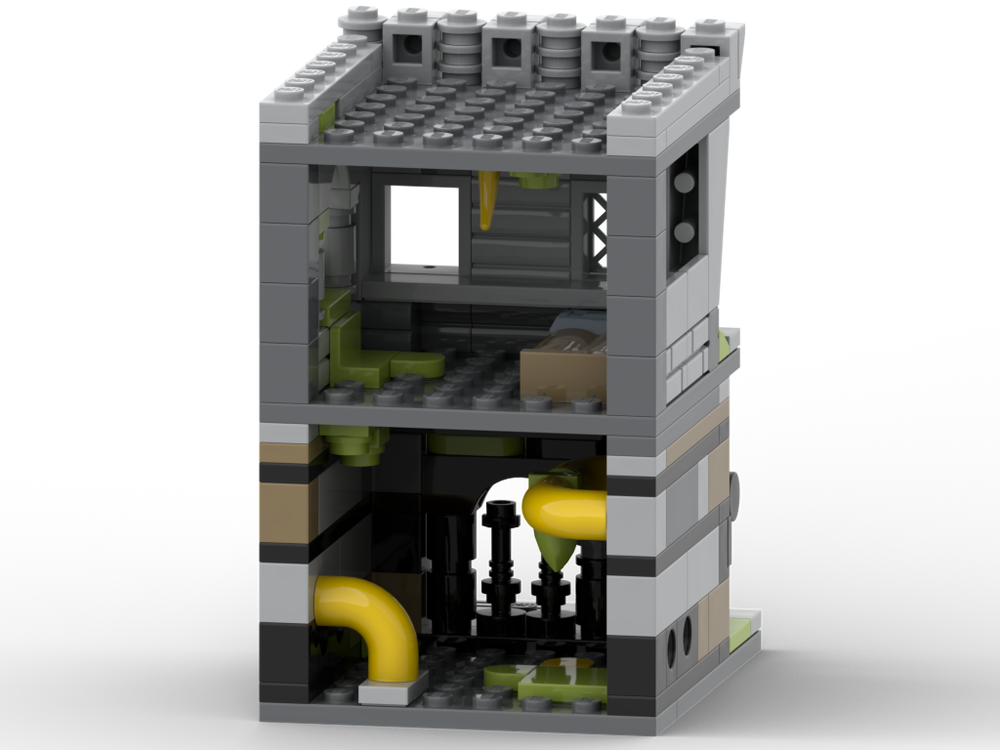 Lego Moc Super Villain Hideout By Huebre Rebrickable Build With Lego