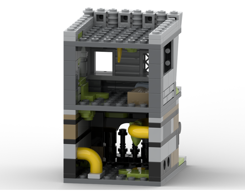 LEGO MOC Super Villain Hideout by Huebre | Rebrickable - Build with LEGO