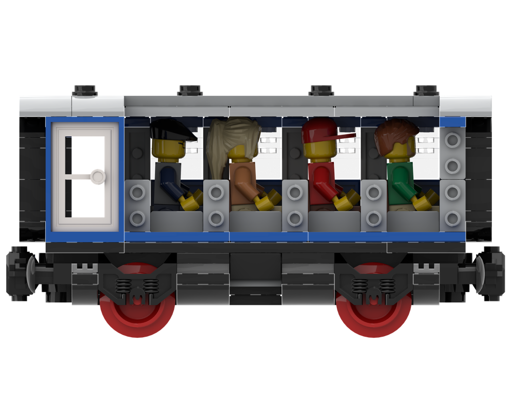 LEGO MOC Re-Imagined 137-2 Passenger Sleeping Car by super_cacti ...