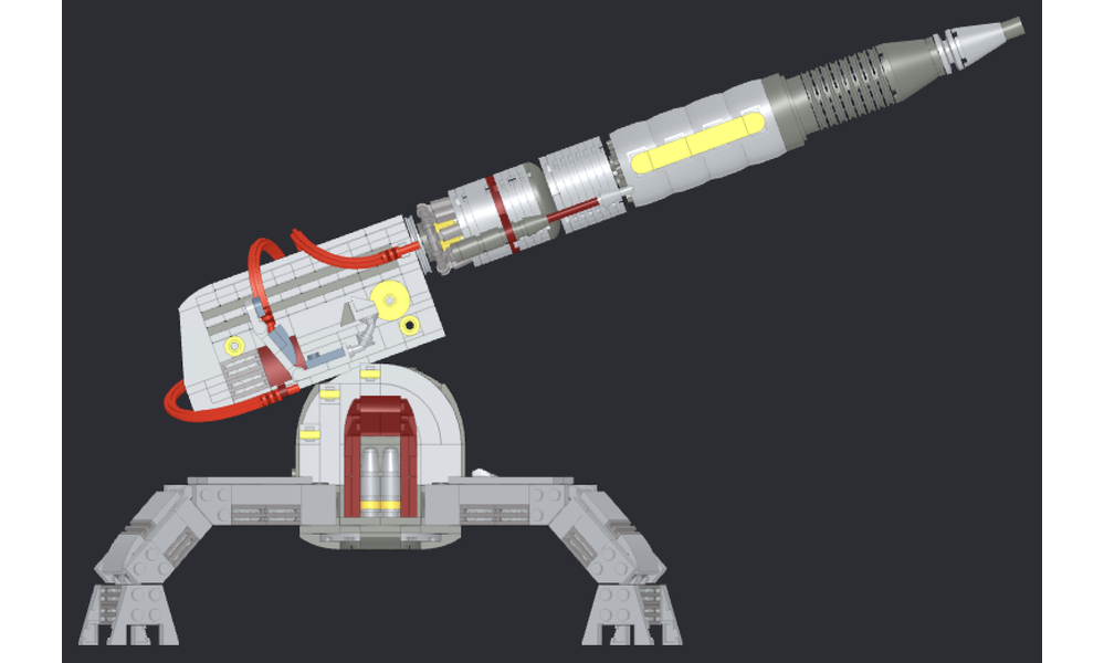 LEGO MOC AV-7 Cannon by INEEDBRICKS2603 | Rebrickable - Build with LEGO