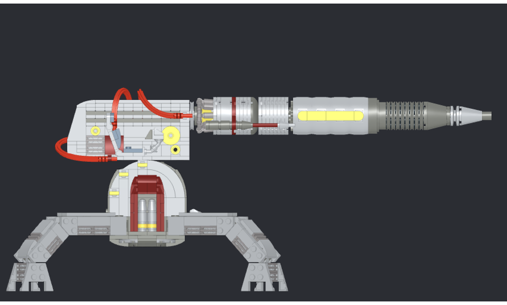 LEGO MOC AV-7 Cannon by INEEDBRICKS2603 | Rebrickable - Build with LEGO