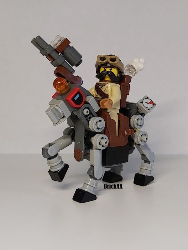 LEGO MOC Steam Ranger by BrickAA | Rebrickable - Build with LEGO