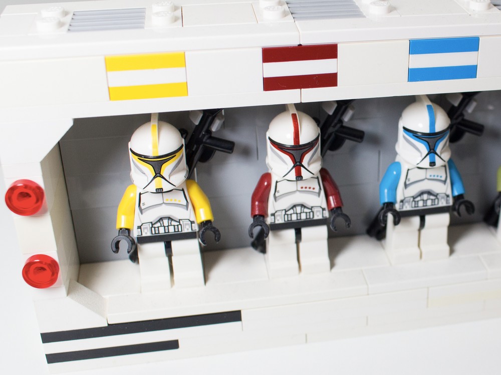 LEGO MOC Clone Display Case by BRIKCODER | Rebrickable - Build with LEGO LEGO MOC Clone Display Case by BRIKCODER | Rebrickable - Build with LEGO