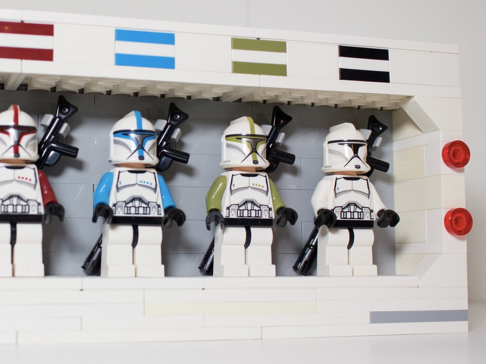 LEGO MOC Clone Display Case by BRIKCODER | Rebrickable - Build with LEGO LEGO MOC Clone Display Case by BRIKCODER | Rebrickable - Build with LEGO