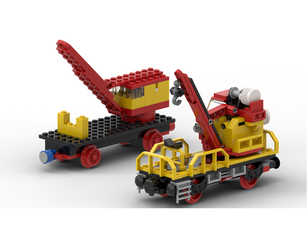LEGO MOC Re-Imagined 128-2 & 128-3 Mobile Crane by super_cacti ...