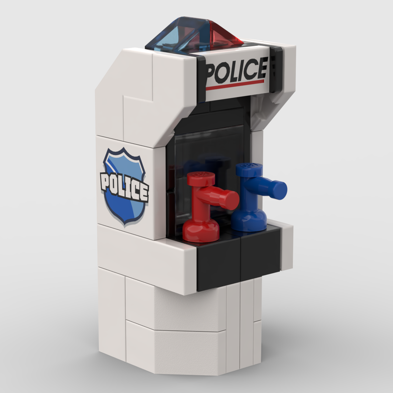 LEGO MOC Arcade Upright Gun Cab by Ptchnk | Rebrickable - Build with LEGO