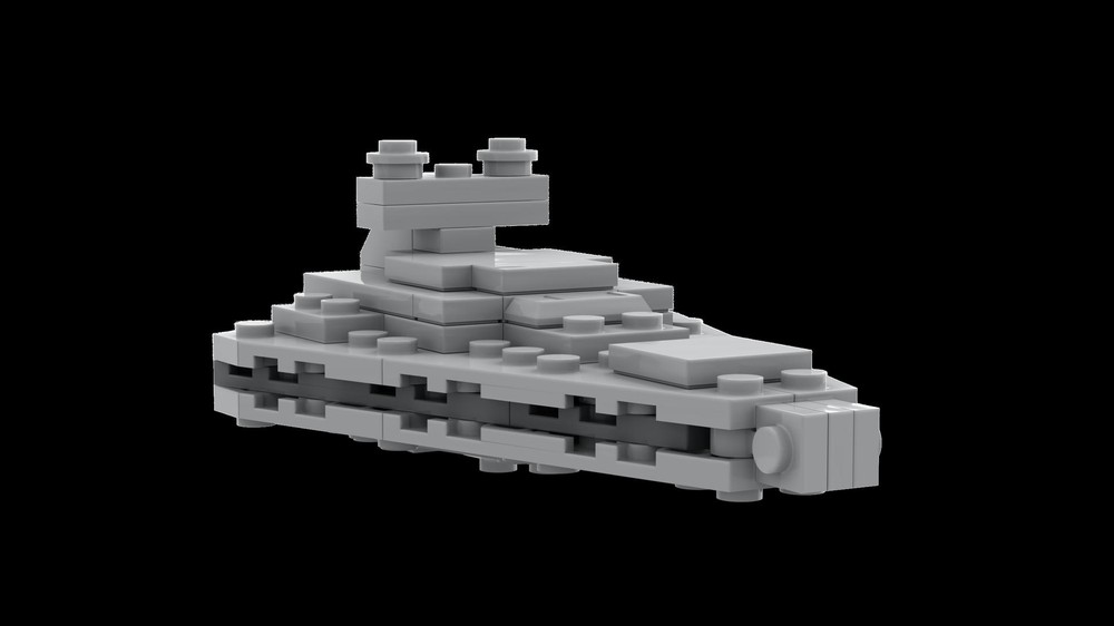 LEGO MOC Mini Star Destroyer Imperial by DiZi_77 | Rebrickable - Build ...