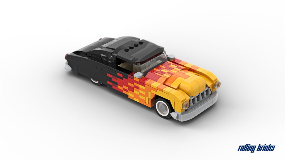 LEGO MOC Mercury Coupe Lead Sled by RollingBricks | Rebrickable - Build ...