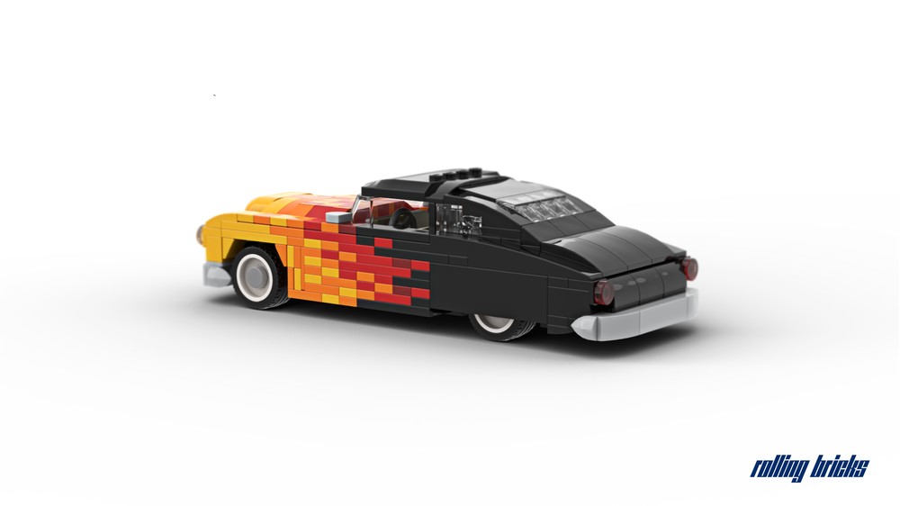 LEGO MOC Mercury Coupe Lead Sled by RollingBricks | Rebrickable - Build ...