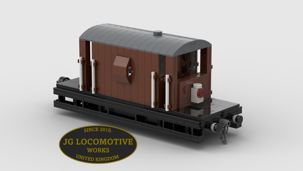 LEGO MOC British Rail Guards Van by JG Locomotive Works | Rebrickable ...
