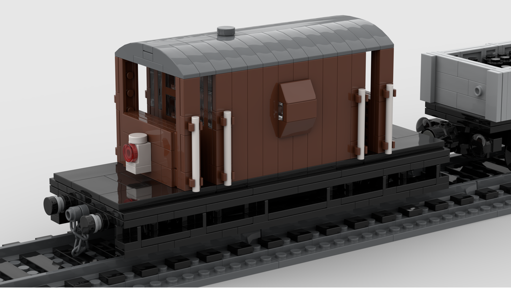 Lego Moc British Rail Guards Van By Jg Locomotive Works Rebrickable