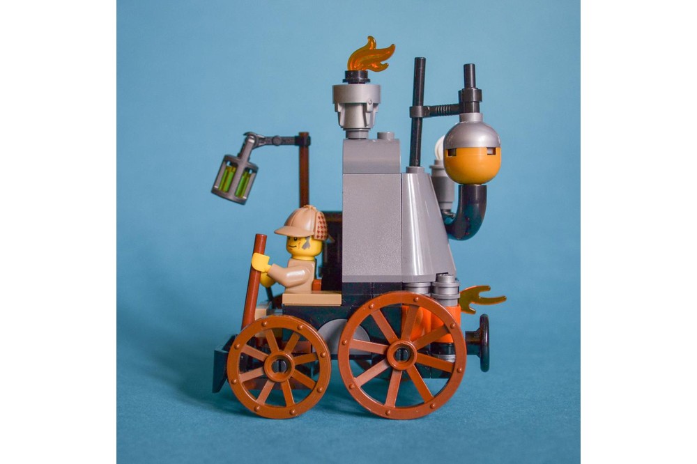 LEGO MOC Sherlock Holmes' Steampunk Cart by Gregor.the.Peasant ...
