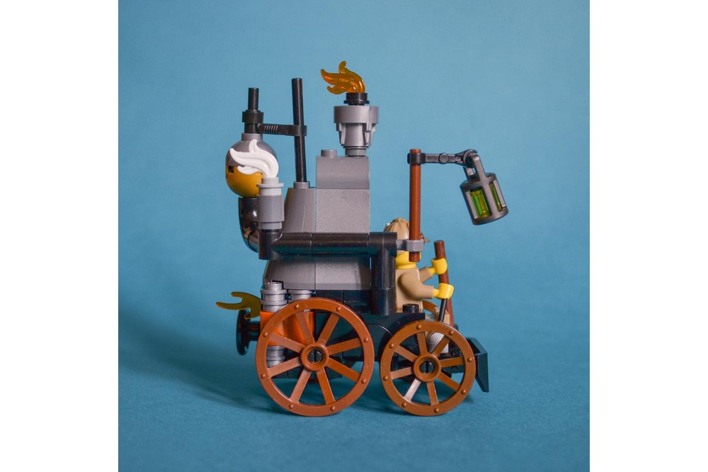 LEGO MOC Sherlock Holmes' Steampunk Cart by Gregor.the.Peasant ...