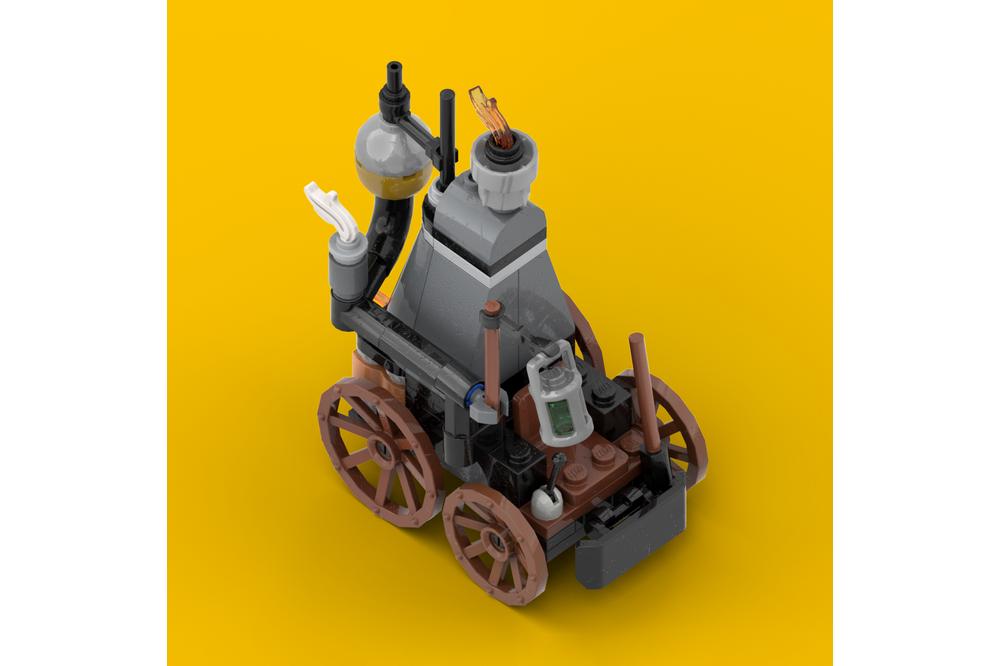 LEGO MOC Sherlock Holmes' Steampunk Cart by Gregor.the.Peasant ...