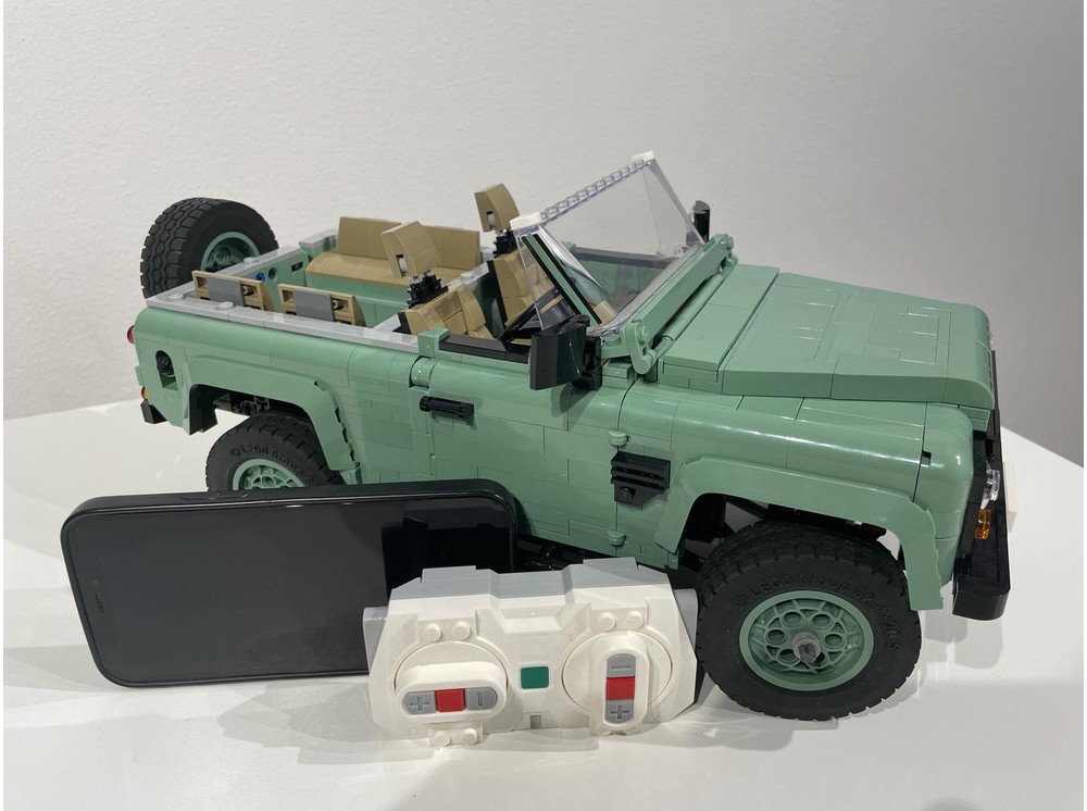 Lego Moc 10317 Land Rover Rc Conversion By Cyrix Rebrickable Build
