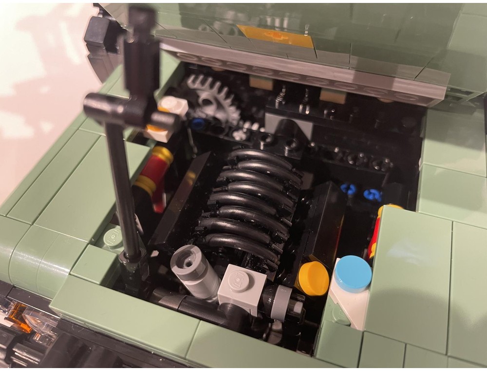 LEGO MOC 10317 Land Rover RC Conversion by Cyrix | Rebrickable - Build ...