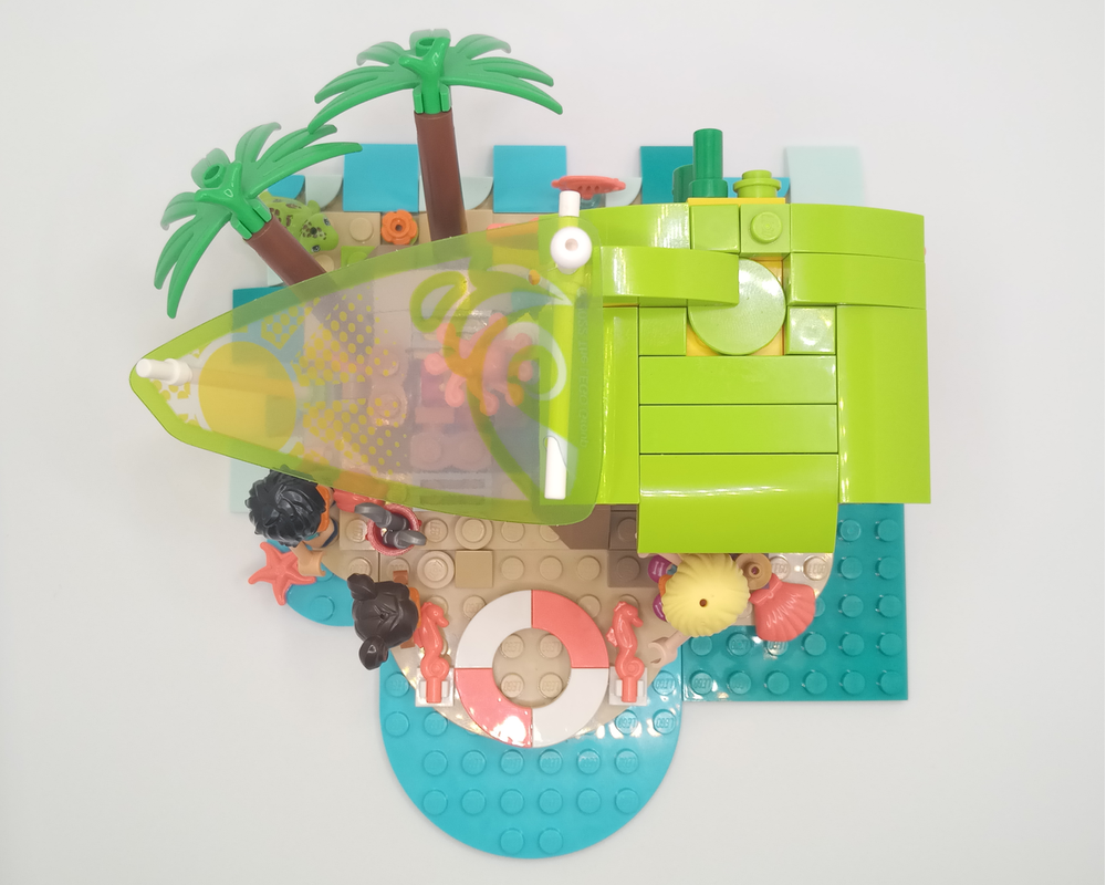 LEGO MOC 41710 Castaway Friends by Dafeld | Rebrickable - Build with LEGO