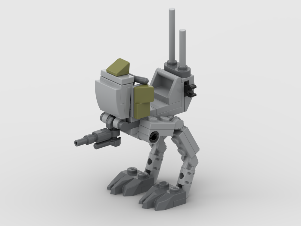 LEGO MOC AT-RT (Minifig Scale & Realistic) 501st / Kashyyyk / Republic ...