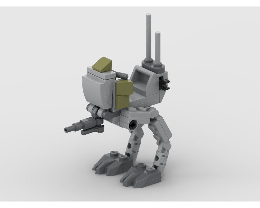 LEGO MOC AT-RT (Minifig Scale & Realistic) 501st / Kashyyyk / Republic ...