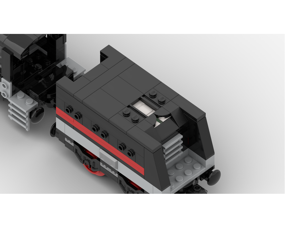 LEGO MOC Re-Imagined 122-1 Loco and Tender by super_cacti | Rebrickable ...