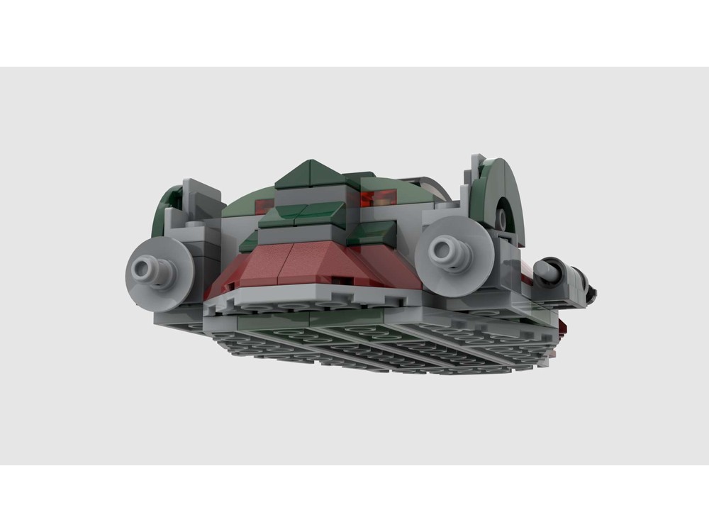 Lego Moc A Wing Alternate Build Of 2 X 75344 Bobas Starship By