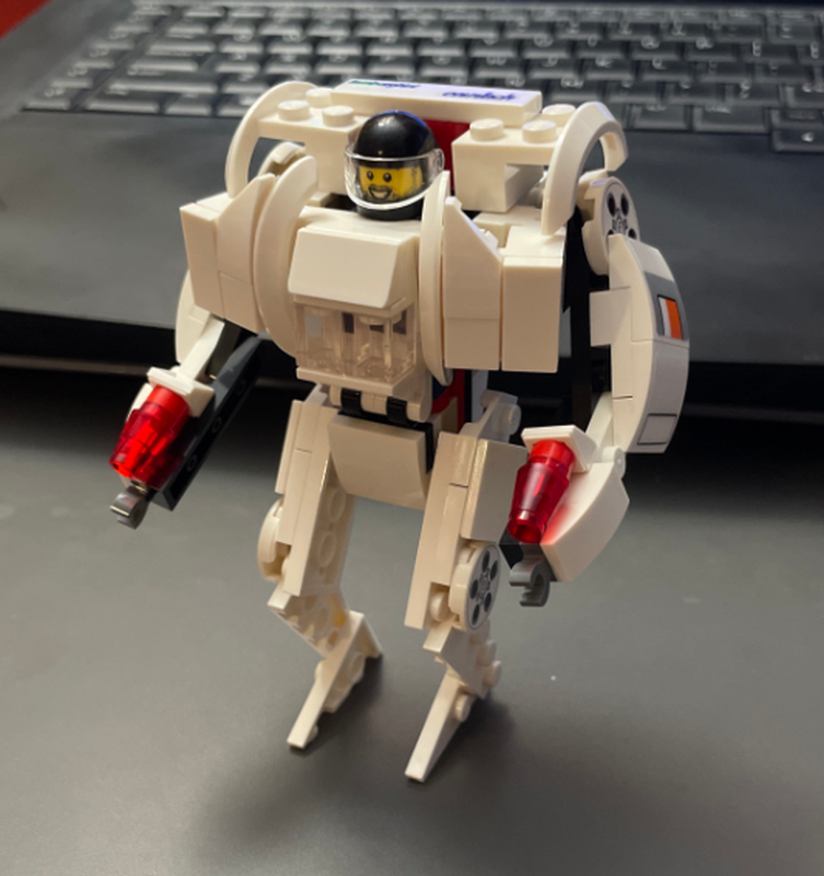 LEGO MOC Lambo Mech Suit by eric_nunya | Rebrickable - Build with LEGO