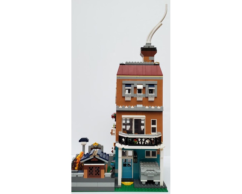Lego Moc Garden Villa By Brickmojo Rebrickable Build With Lego
