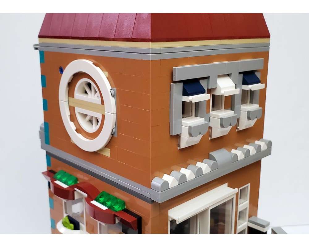 Lego Moc Garden Villa By Brickmojo Rebrickable Build With Lego