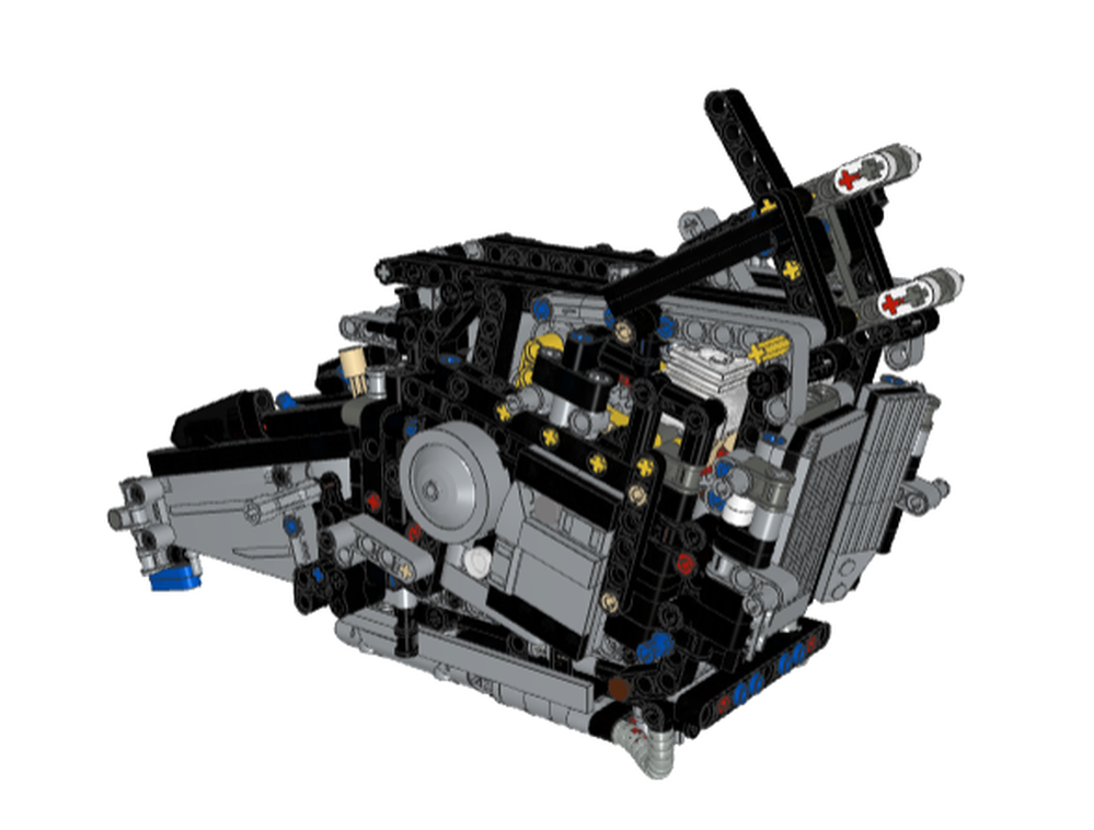 LEGO MOC BMW M1000 ss Engine + Gearbbox by ryanjcronin5 | Rebrickable ...