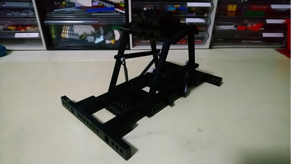 Lego Moc Spaceship Display Stand By Darkchylde Rebrickable Build