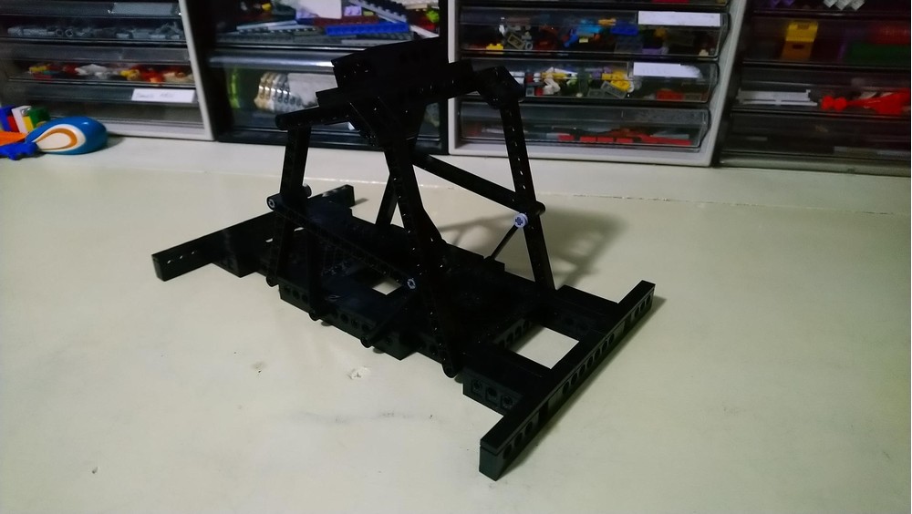 Lego Moc Spaceship Display Stand By Darkchylde Rebrickable Build