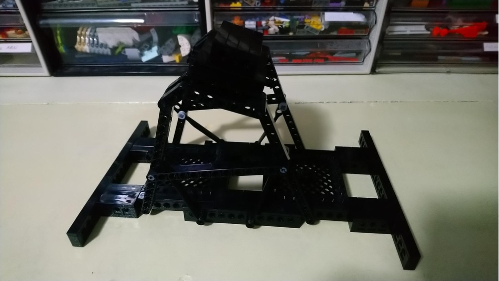 Lego Moc Spaceship Display Stand By Darkchylde Rebrickable Build