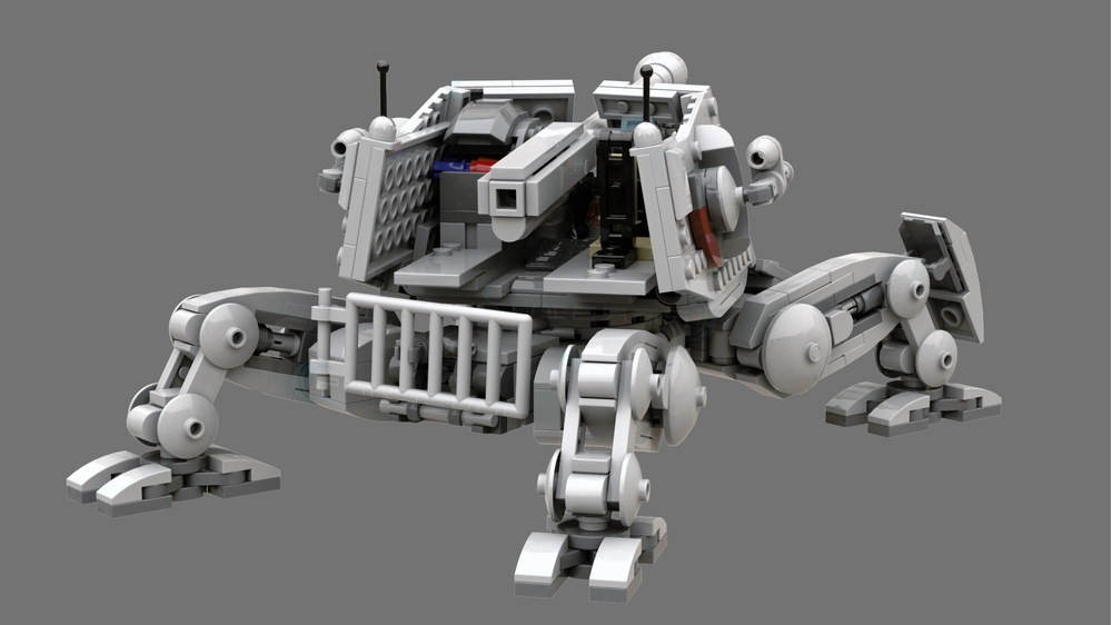 Lego Moc Republic At As Walker By Parseval Rebrickable Build With Lego