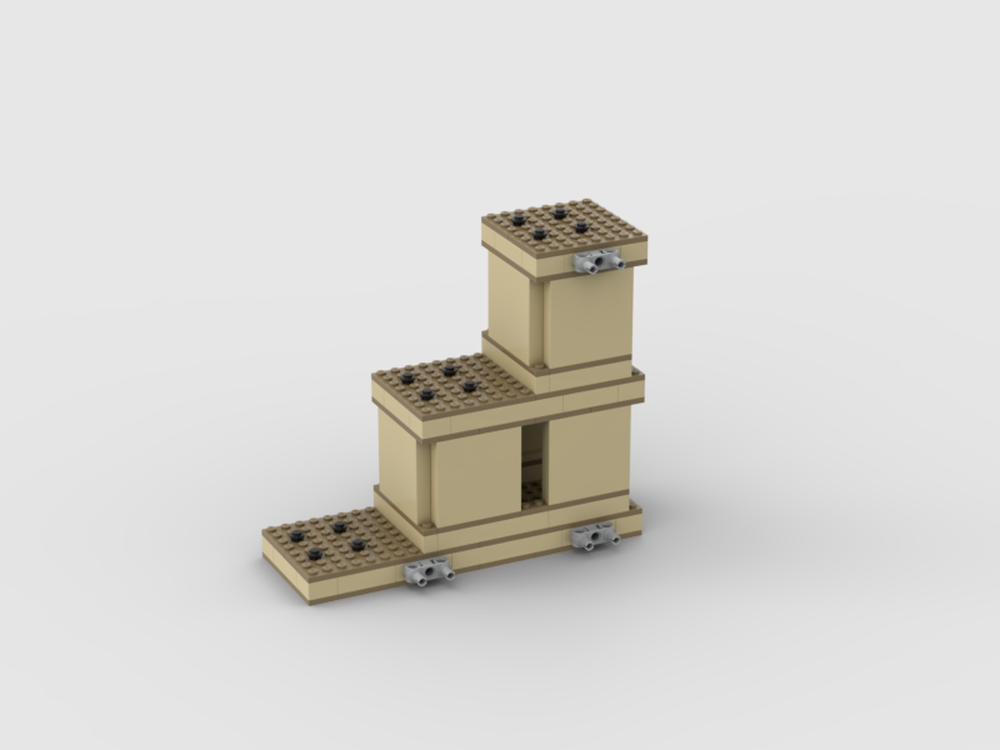 LEGO MOC 3 tier BrickHeadz display by PRosario | Rebrickable - Build ...