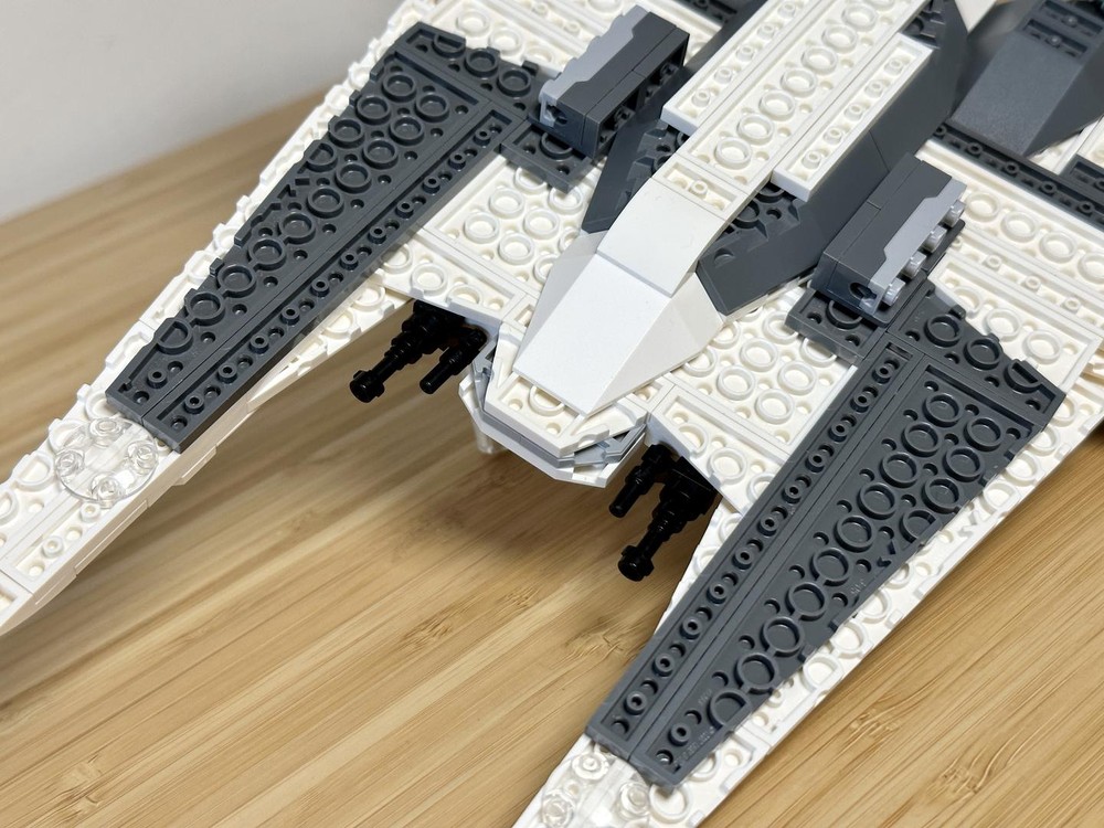 LEGO MOC Laser Cannon Position Correction on 75348 Fang Fighter by ...