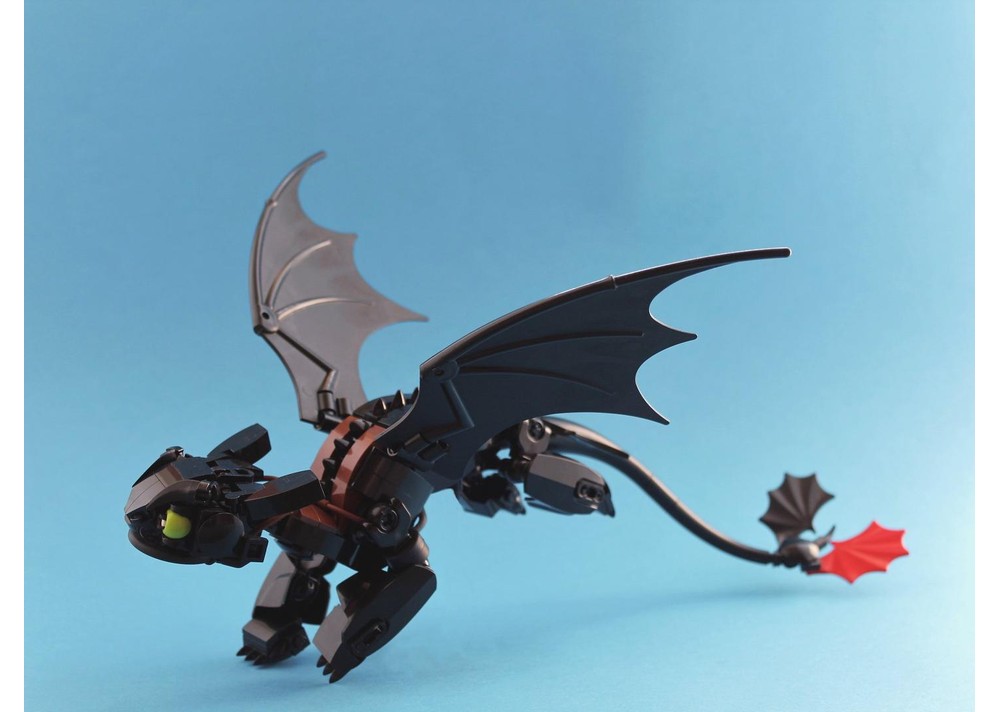 Lego Moc Toothless By Jayfa Rebrickable Build With Lego
