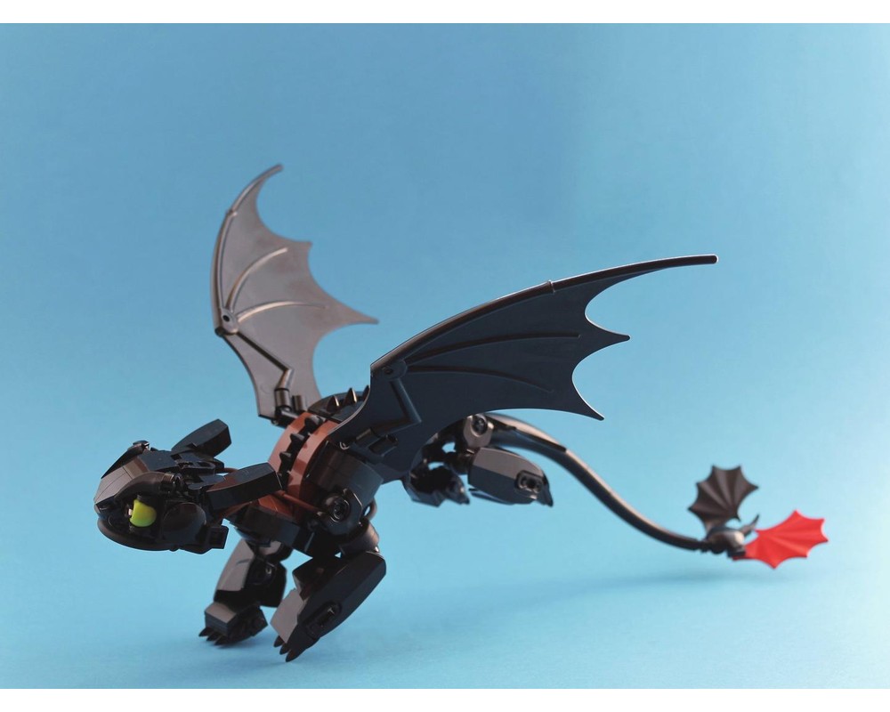 Lego Moc Toothless By Jayfa Rebrickable Build With Lego