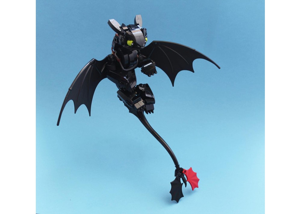 Lego Moc Toothless By Jayfa Rebrickable Build With Lego