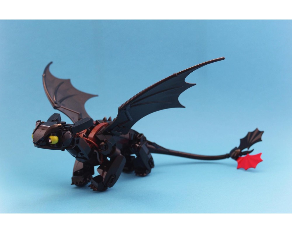 LEGO MOC Toothless by Jayfa | Rebrickable - Build with LEGO