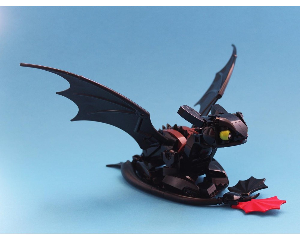 LEGO MOC Toothless by Jayfa | Rebrickable - Build with LEGO
