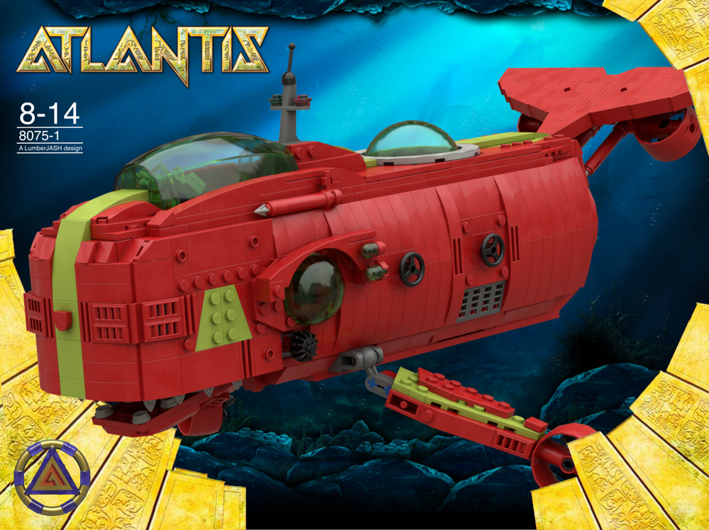 LEGO MOC Atlantis MOC - Philester Macrocephalus "Phil" by Limbert ...