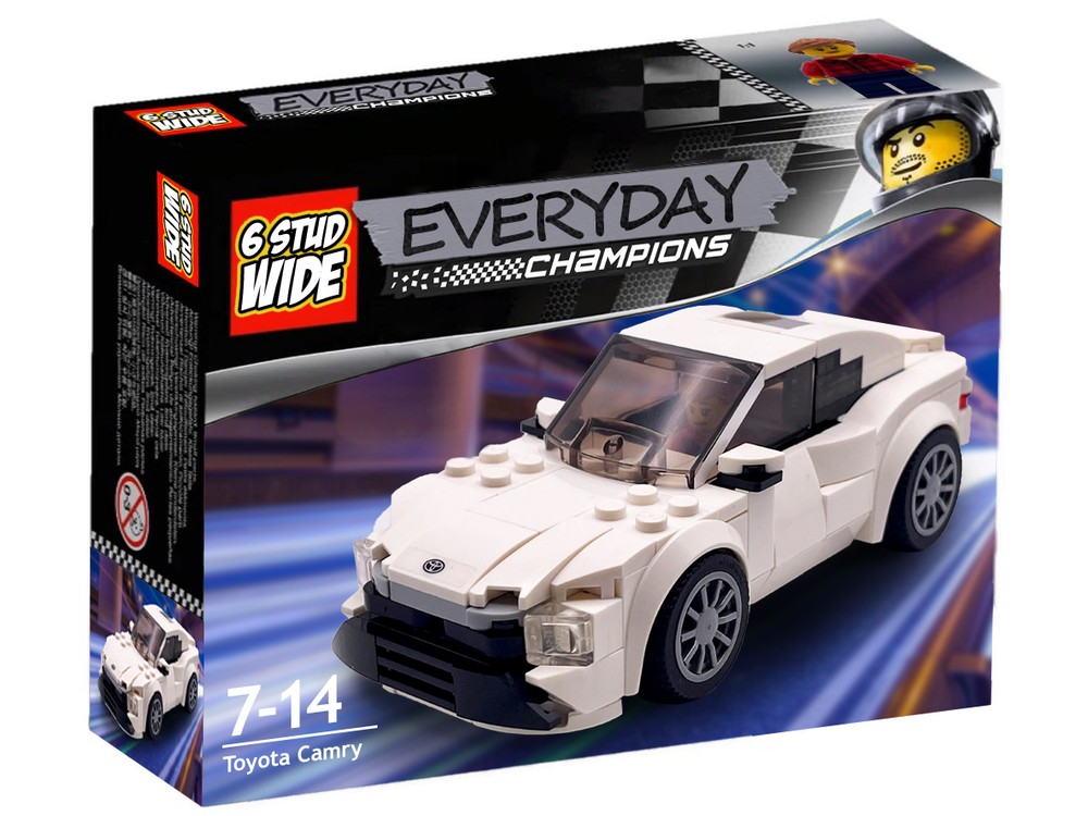 LEGO MOC Toy Camry by IBrickedItUp | Rebrickable - Build with LEGO