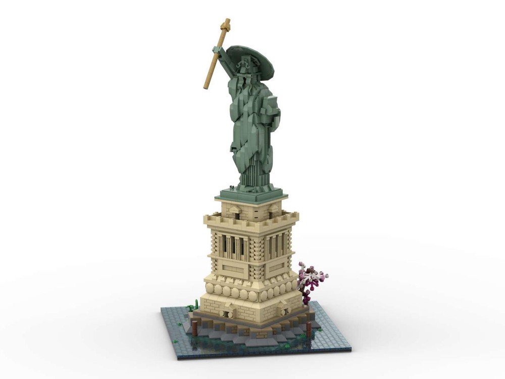 LEGO MOC Ninjago City Statue of Wu by cjtonic | Rebrickable - Build ...