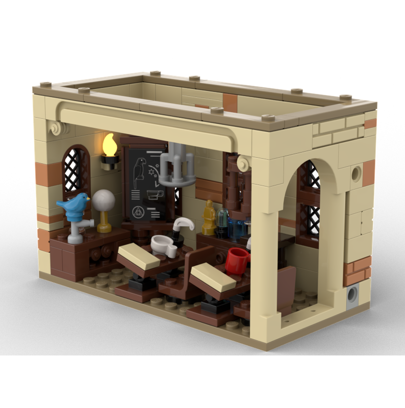 LEGO MOC Transfiguration Classroom by JD Bricks | Rebrickable - Build ...